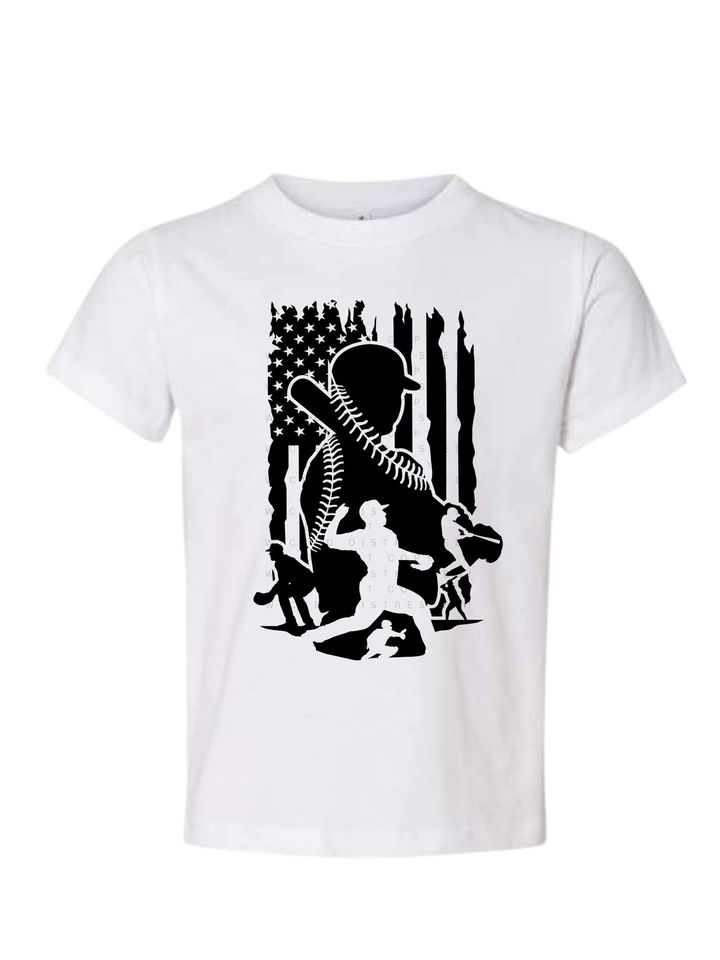 Baseball Flag – Wicked Distressed!