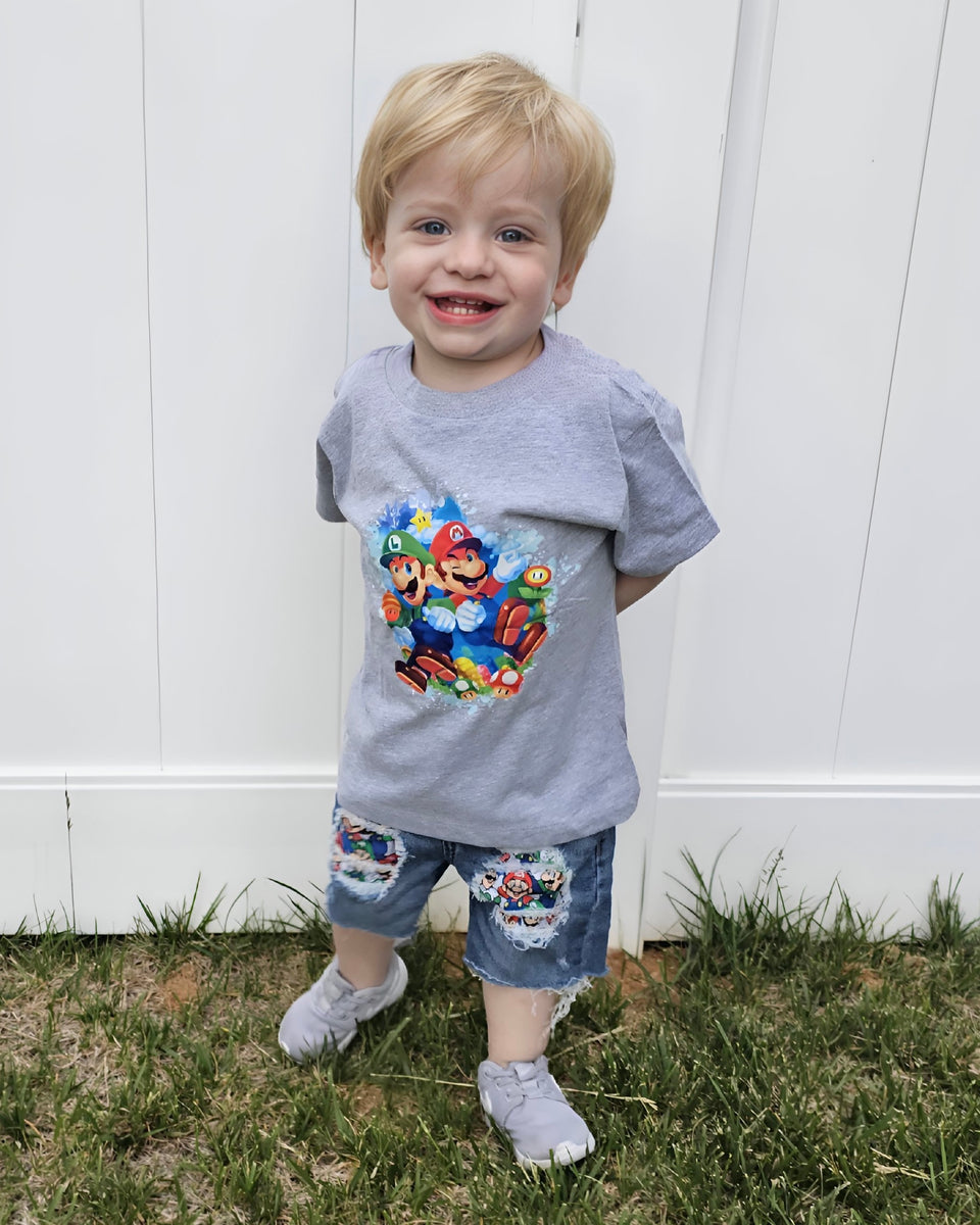 Mario (Patched Denim) – Wicked Distressed!